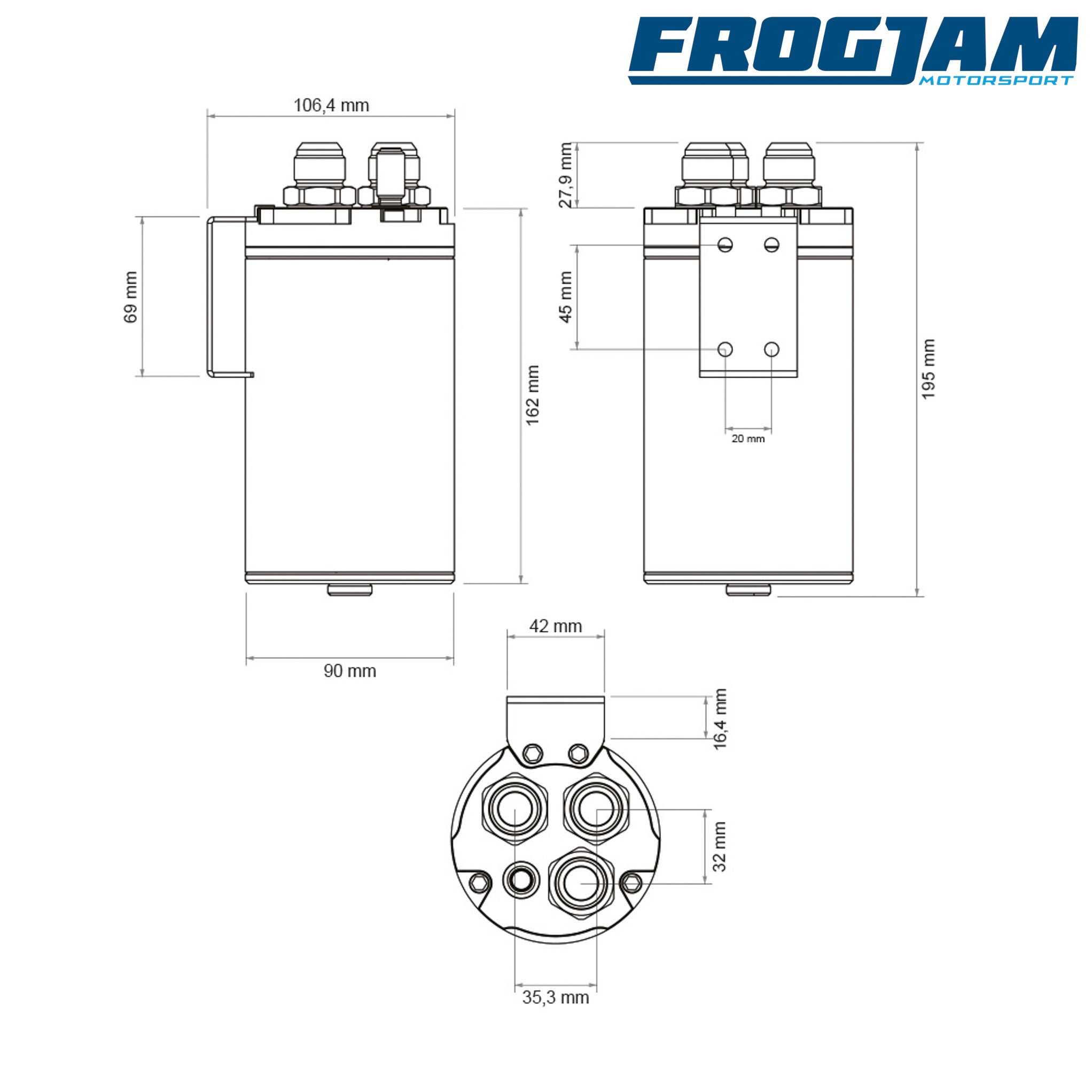 Nuke Performance | Performance Oil Catch Can Carbon 0.75L — FrogJam ...