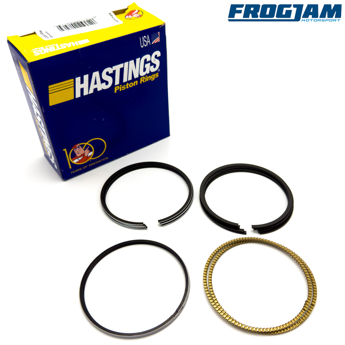 Piston Ring Kit (82.70mm std) | Renault F4R — FrogJam Motorsport
